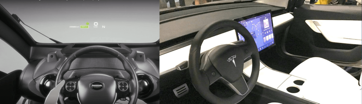 Panasonic könnte das Head-up-Display für das Model 3 liefern - Teslamag.de