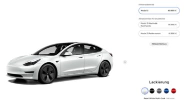Tesla Model 3 und Model Y LR kosten jetzt genau gleich viel > teslamag.de